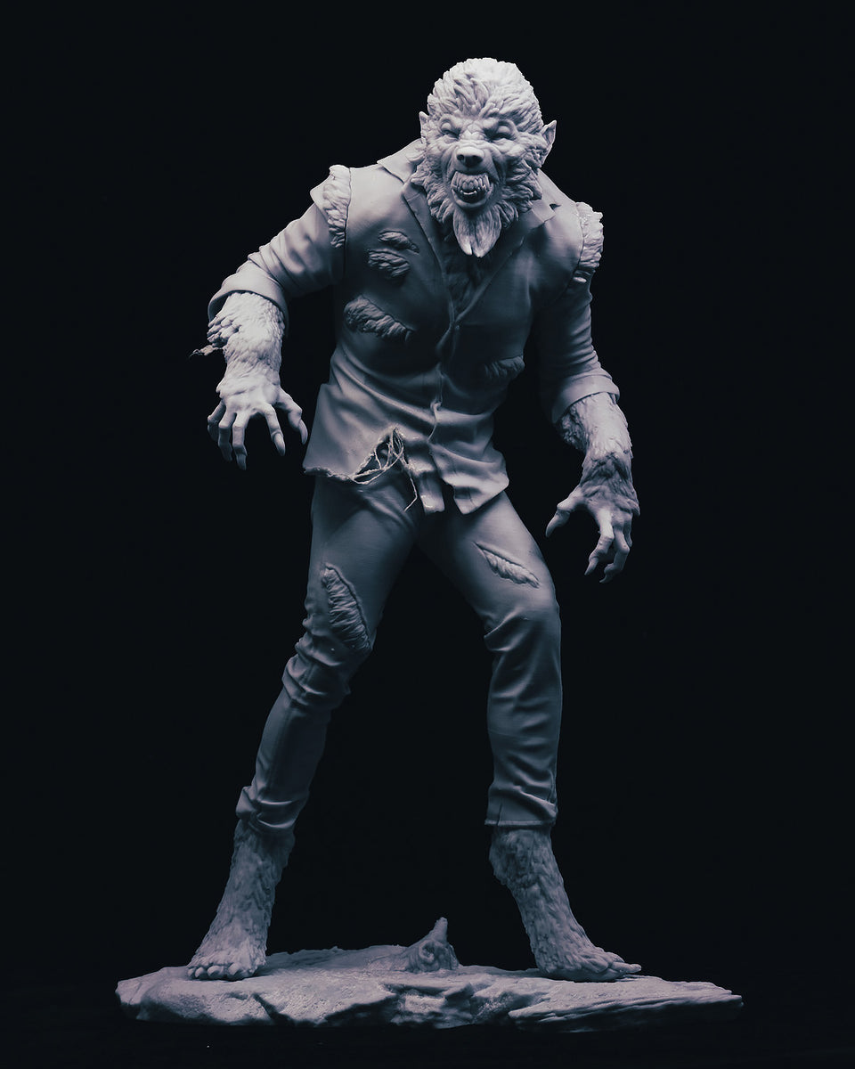 Wolfman 3D Print Files – Paul Braddock