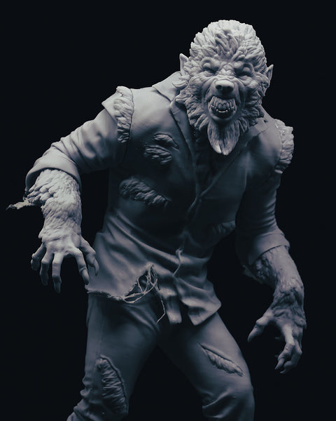 Wolfman 3D Print Files – Paul Braddock