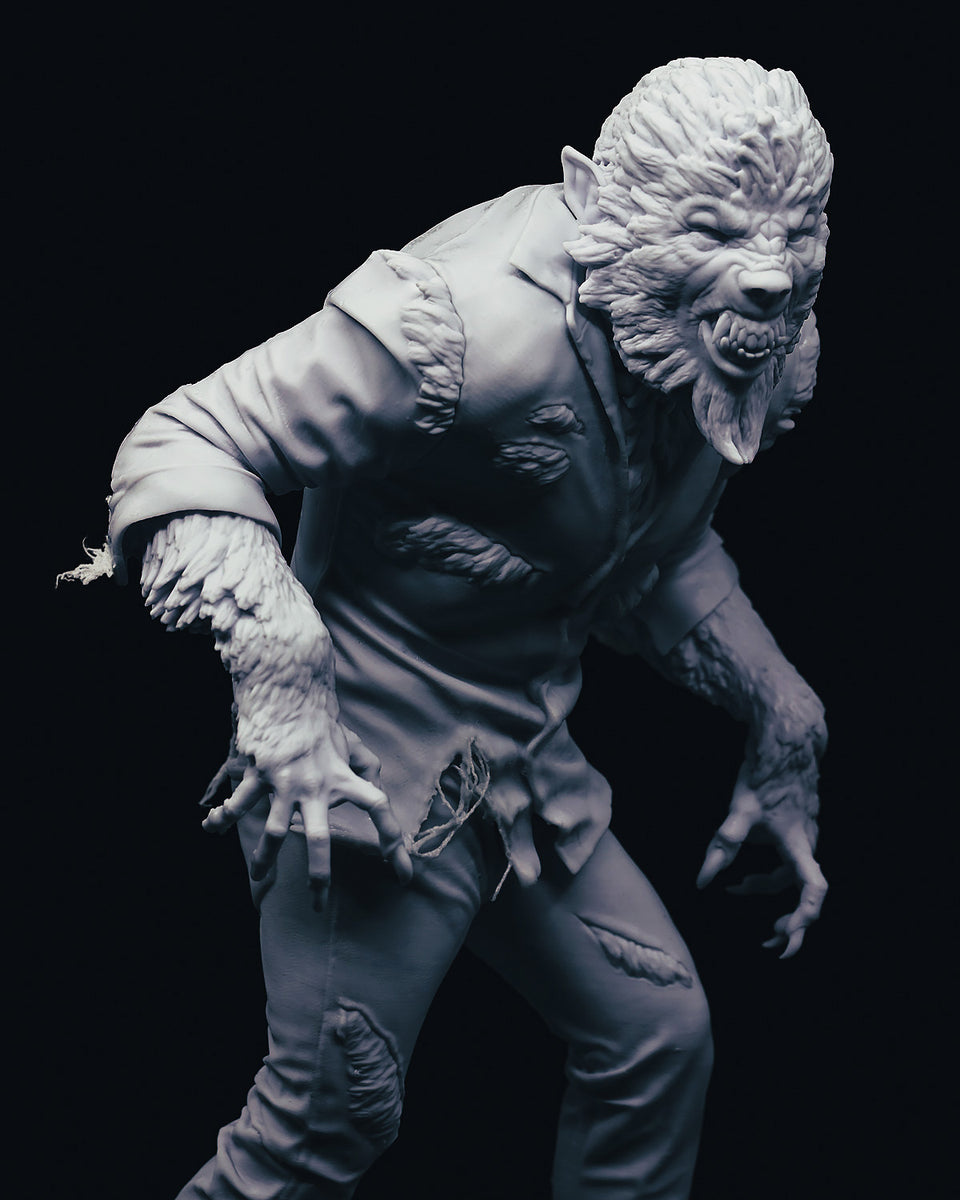 Wolfman 3D Print Files – Paul Braddock